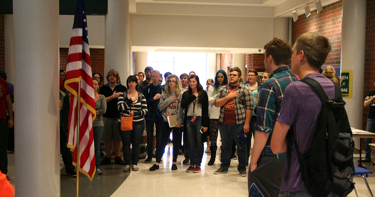 Constitution and Citizenship Day at Cowley College