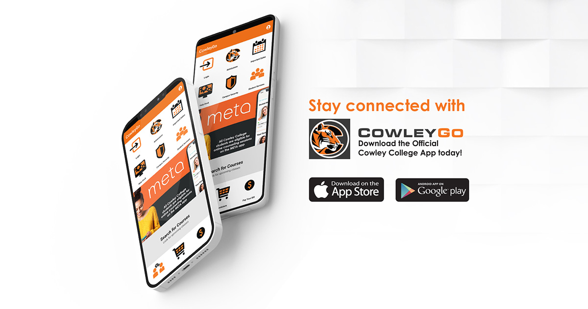 CowleyGo Mobile App for Cowley College